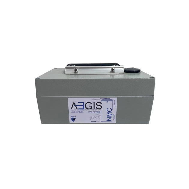 Aegis 24V 10Ah Li ion Battery | NMC 24V Lithium Battery- Aluminum Case ...
