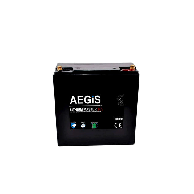 Aegis 16V 25Ah LiFePO4 Battery | LFP 16V LiFePO4 Battery | Aegis Battery
